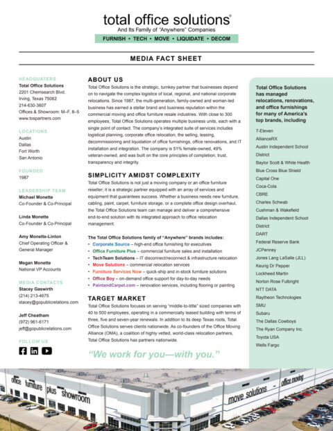 TOS Online Newsroom - Total Office Solutions